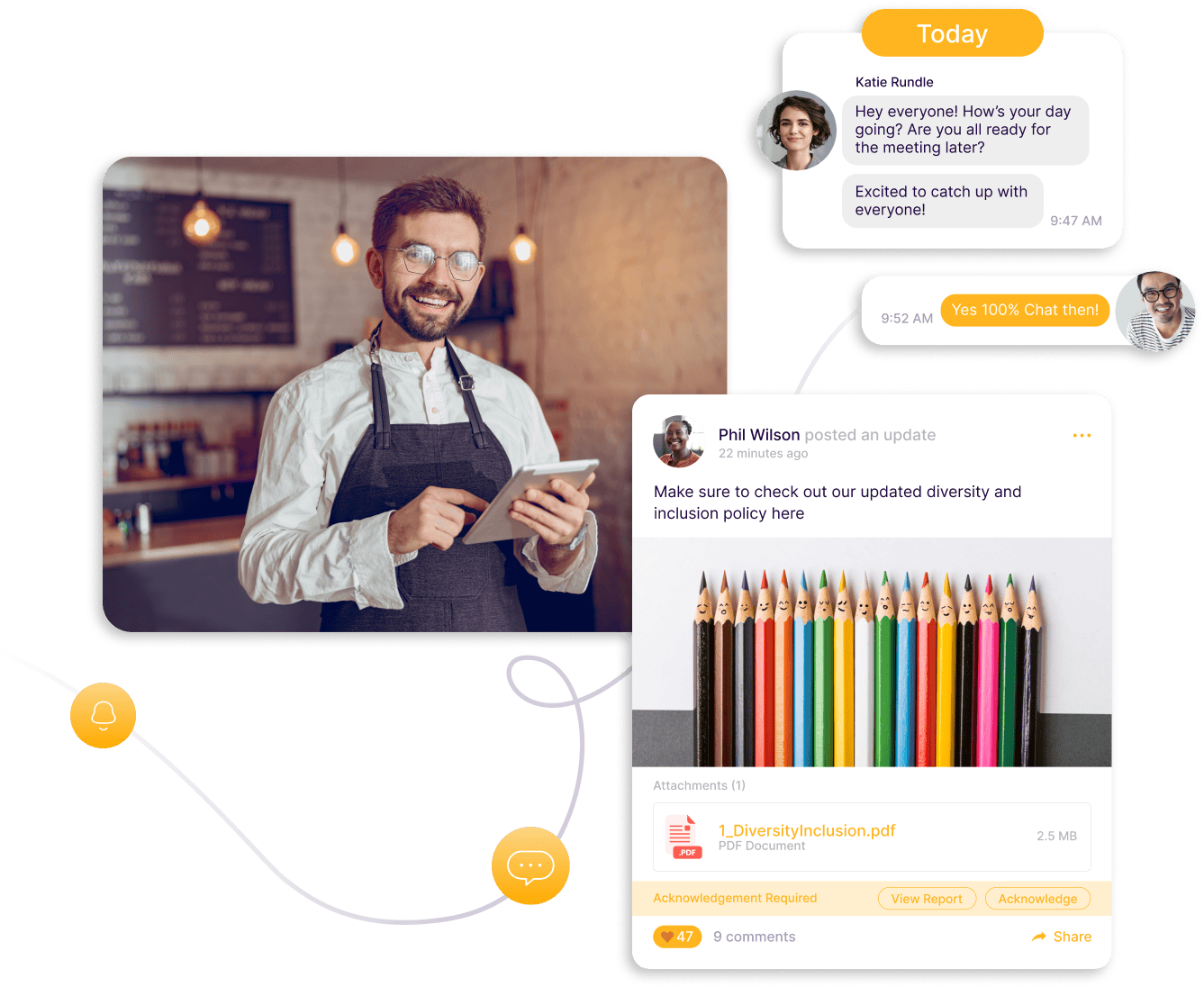The Employee Engagement Platform for Frontline Workers