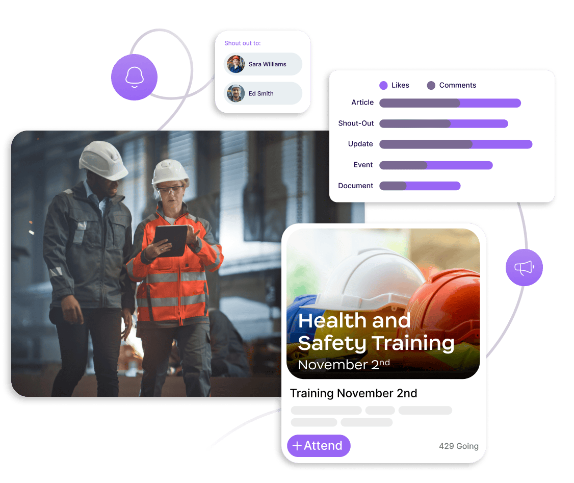 Employee Engagement App for the Manufacturing Industry