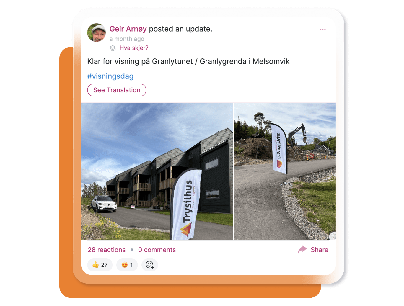 Trysilhus Bridges Office-Frontline Gap with Workvivo Platform